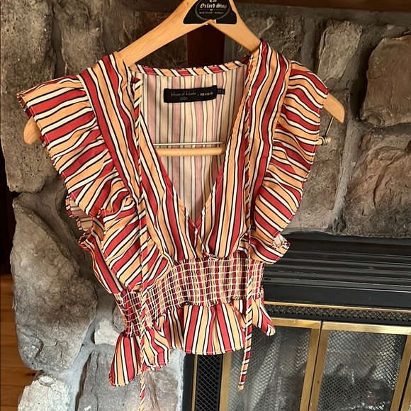 REVOLVE | Tops | House Of Harlow 96 Revolve Red White And Yellow ...